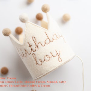 Baby Birthday Crown Birthday Boy Crown for Babies, Birthday Girl Crown ...