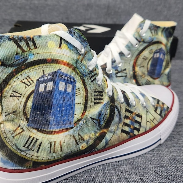 Doctor Who Converse - Etsy