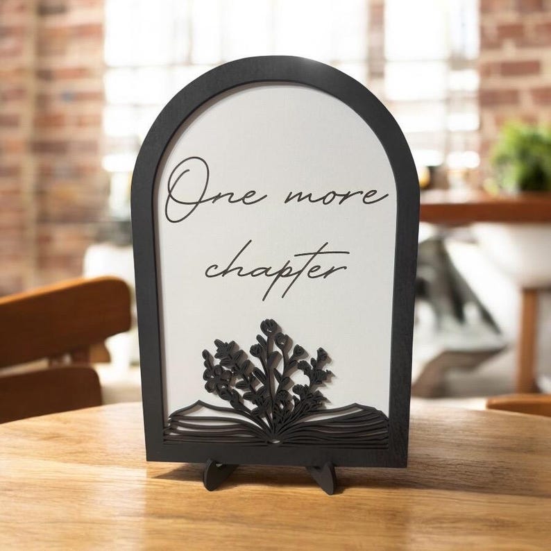 Book Nook Sign: Fantasy Book Inspired Decor (8x11.5 In) - Etsy
