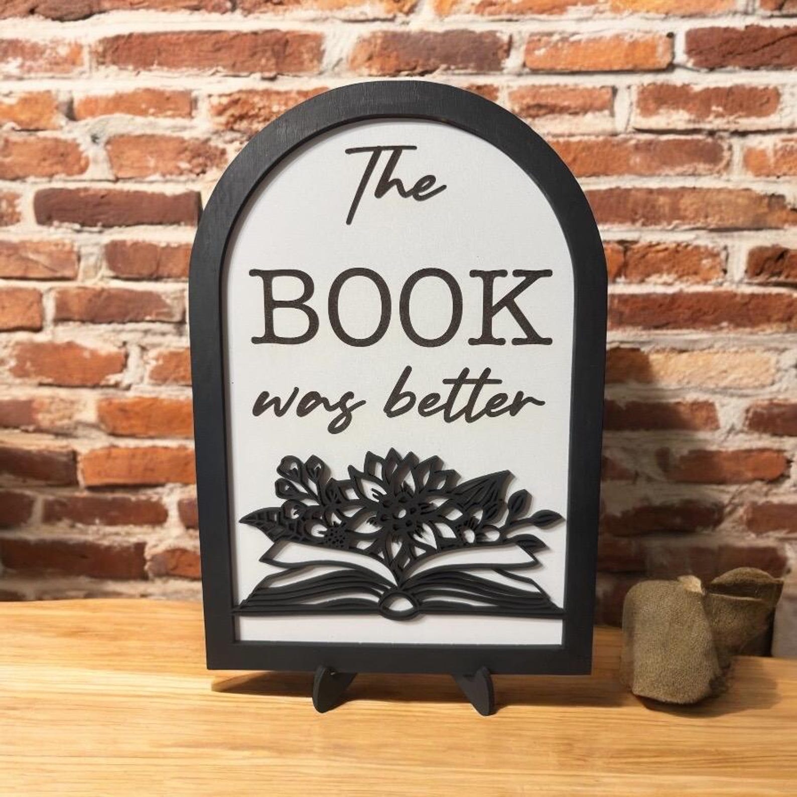 Book Nook Sign: Fantasy Book Inspired Decor (8x11.5 In) - Etsy