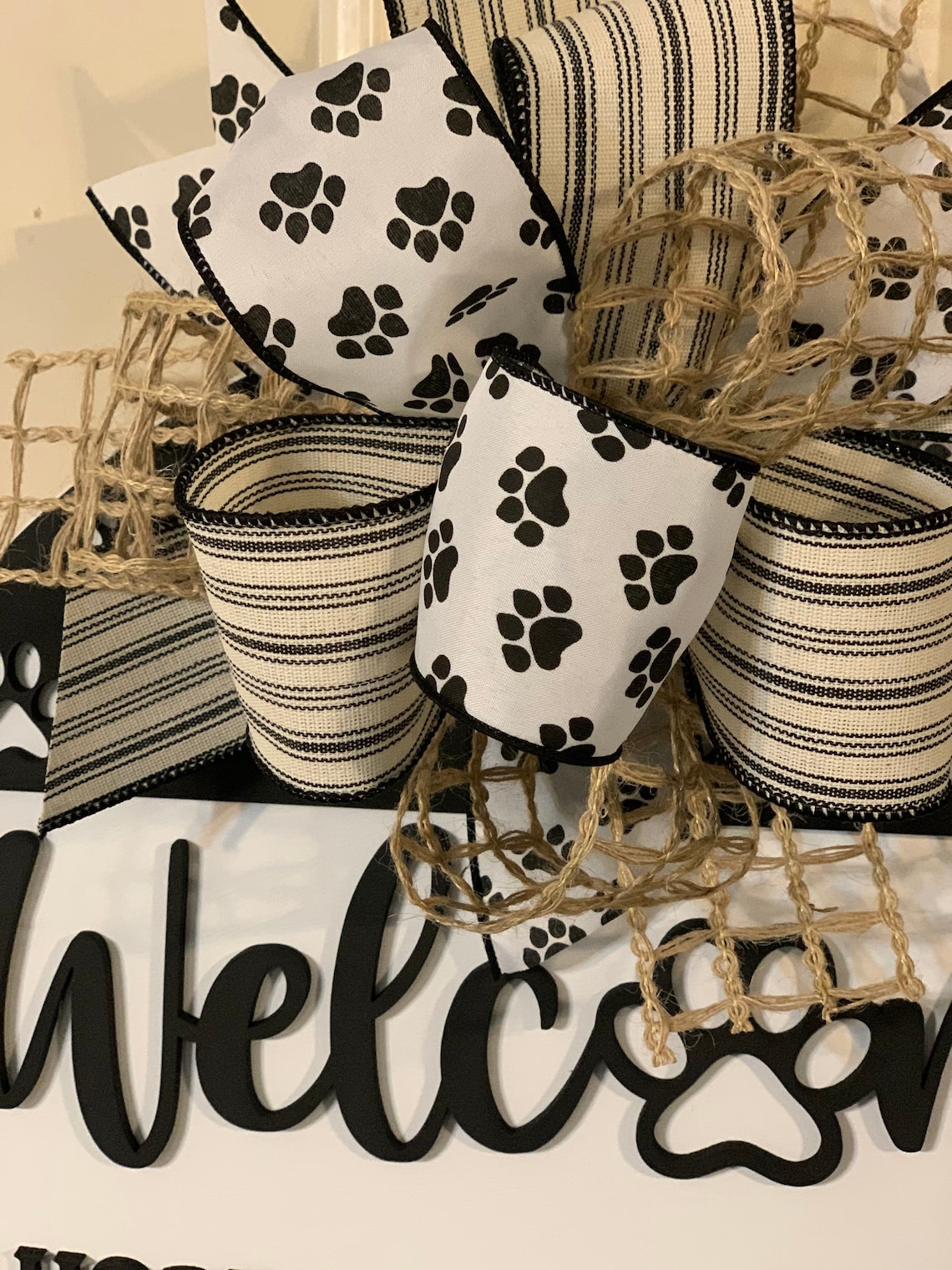 Welcome Hope You Like Dogs Door Hangers Front Door Decor - Etsy