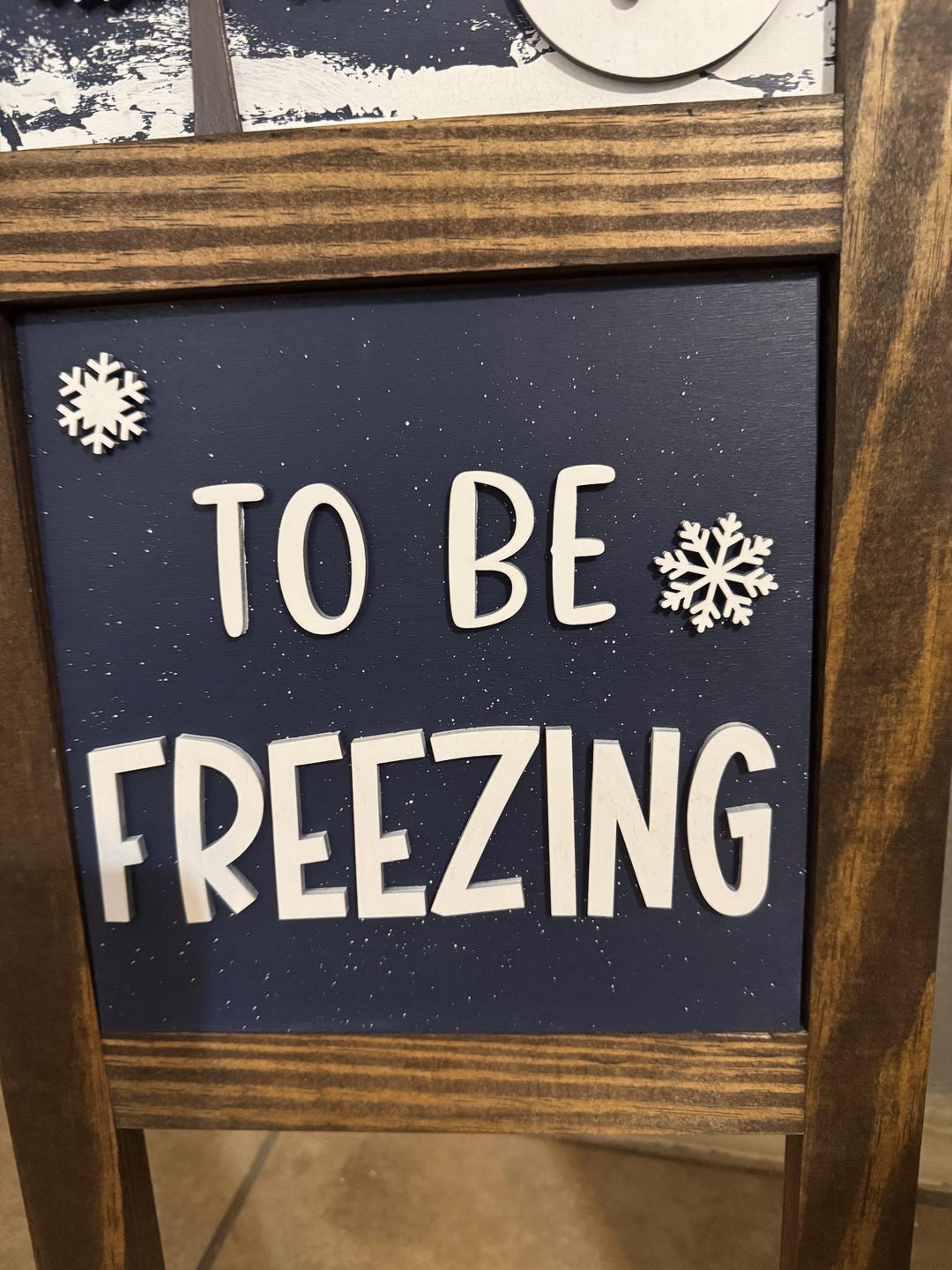 Winter Inserts for Interchangeable Porch Ladder Signs - Etsy