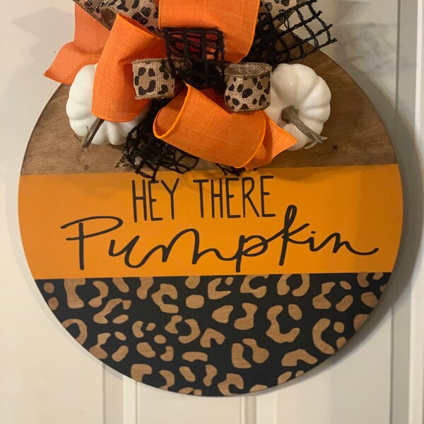 Hello Pumpkin Sign - Etsy