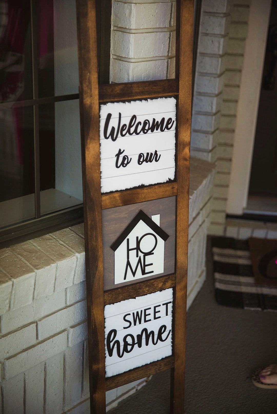 Interchangeable Porch Leaner Ladder Porch Leaner - Etsy
