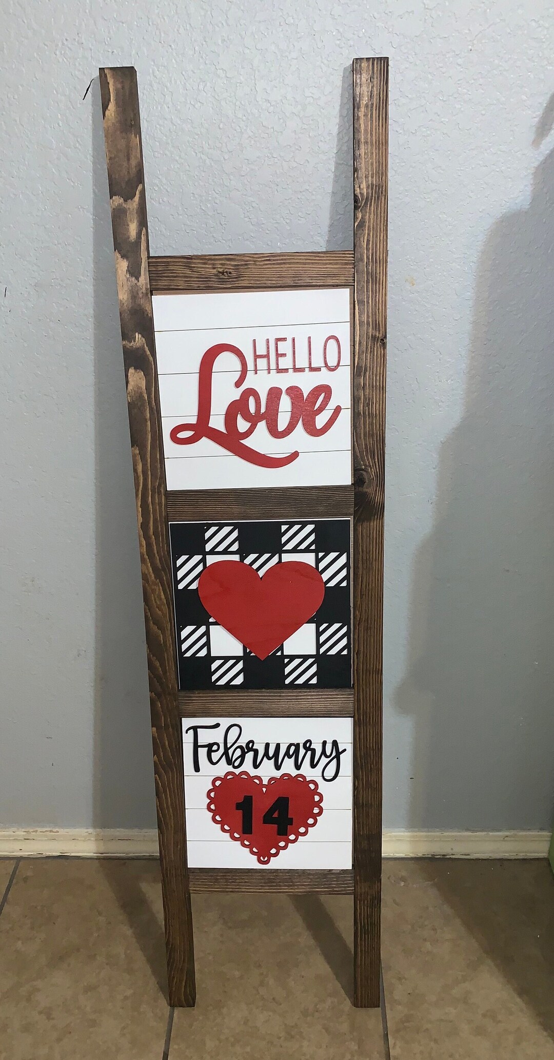 Interchangeable Porch Leaner Ladder Porch Leaner - Etsy
