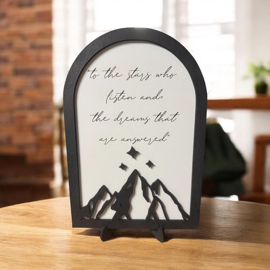 Book Nook Sign: Fantasy Book Inspired Decor (8x11.5 In) - Etsy