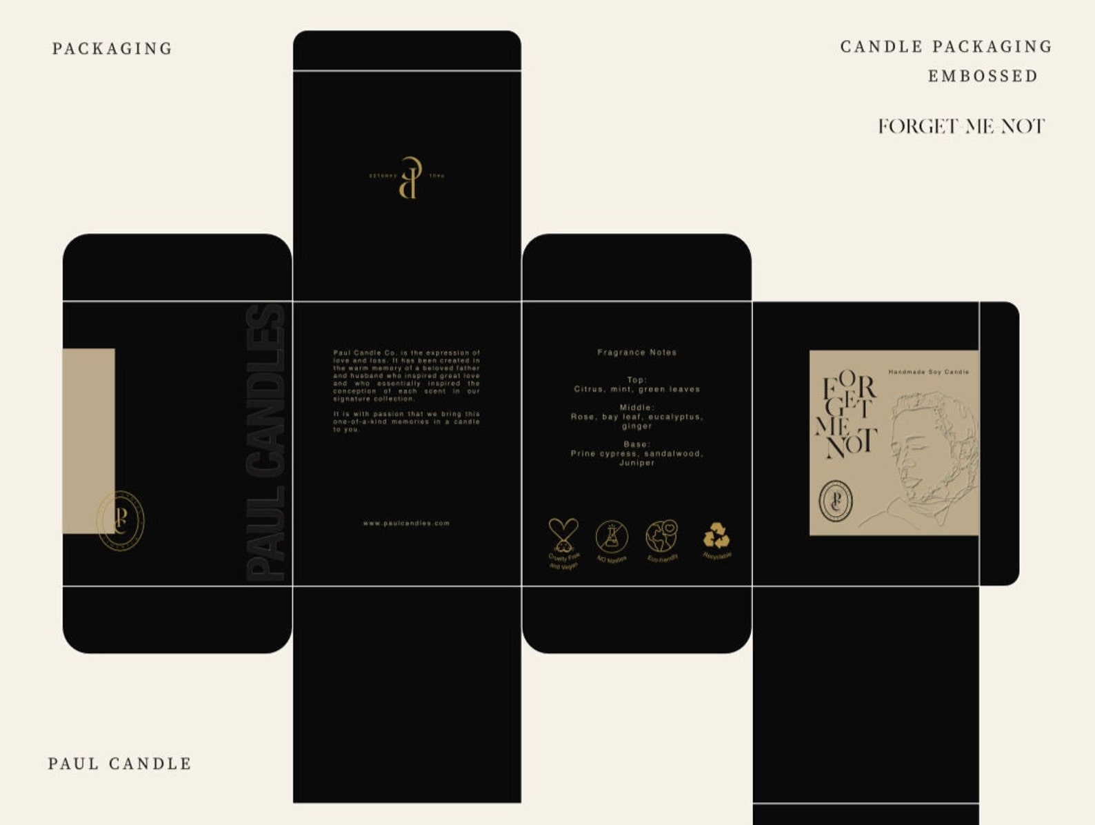 Box Packaging Design Candle Box Design Chocolate Box Design | Etsy