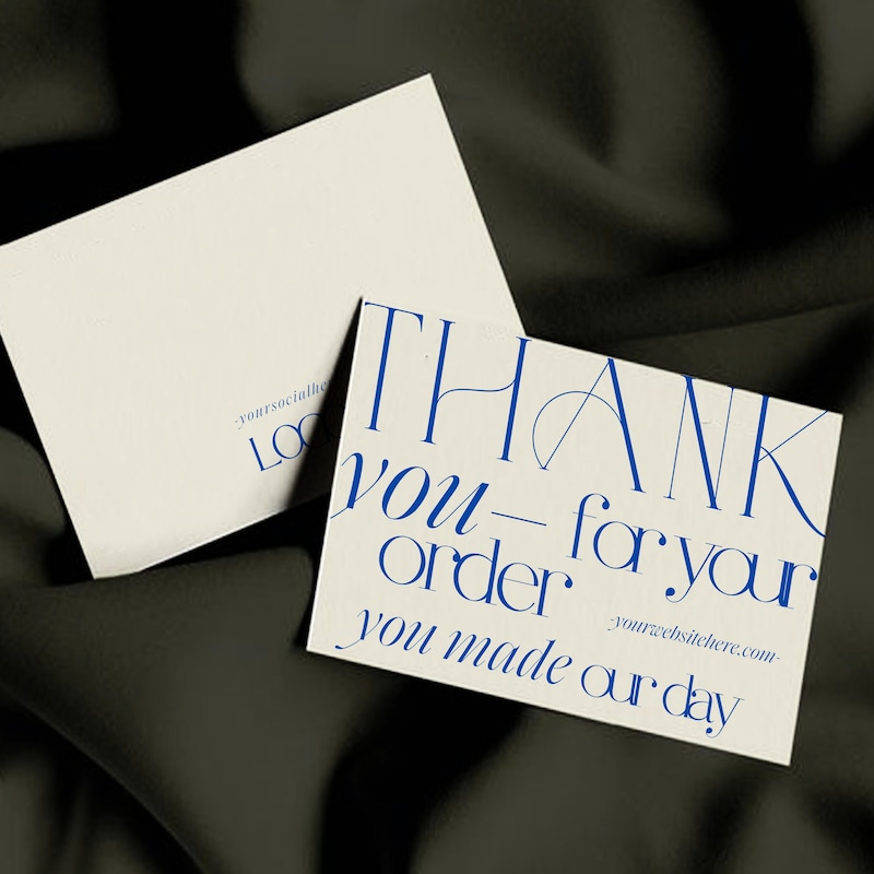 Poshmark Thank You Cards - Etsy