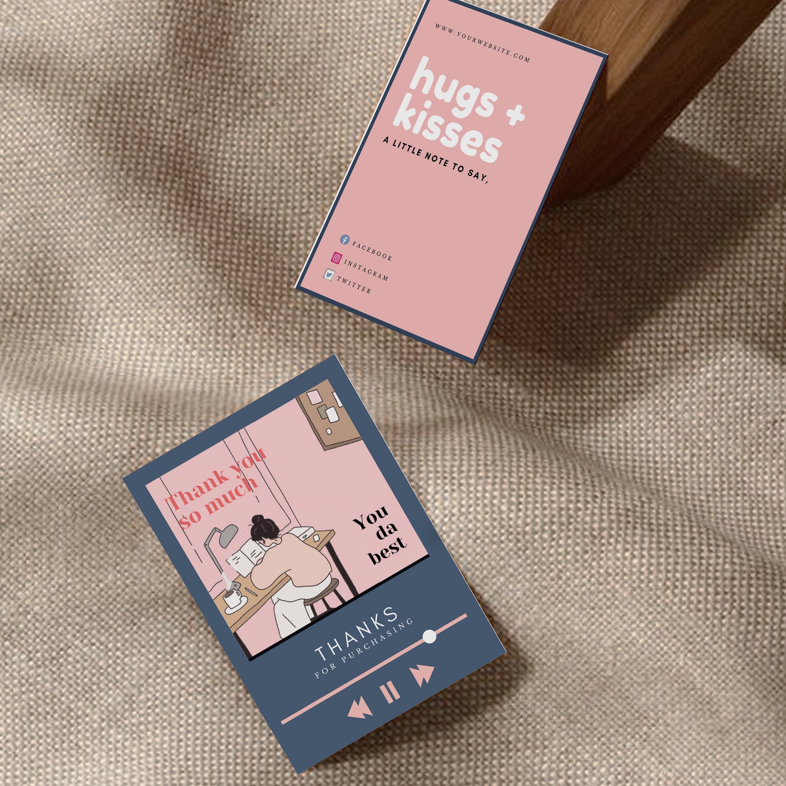 Thank You for Your Order Cards, Unique Template Card, Thank You Card ...