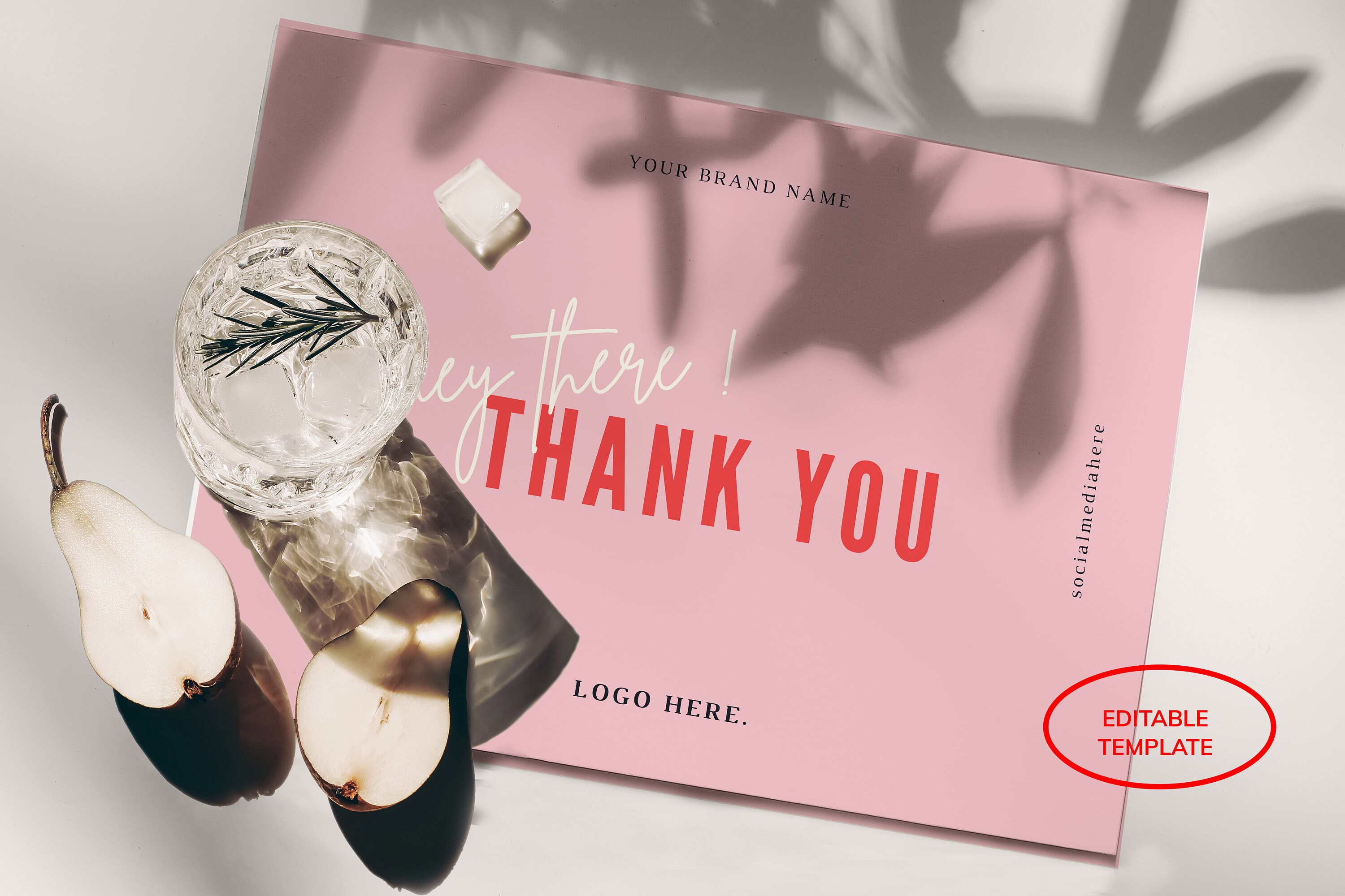 2 Templates of Printable Aesthetic Tumblr Thank You for Your | Etsy Canada