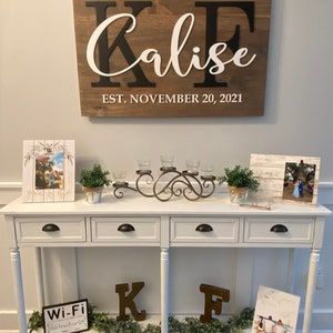 Custom Wedding Sign Layered Wood Wedding Sign Custom 3D Wedding Welcome ...