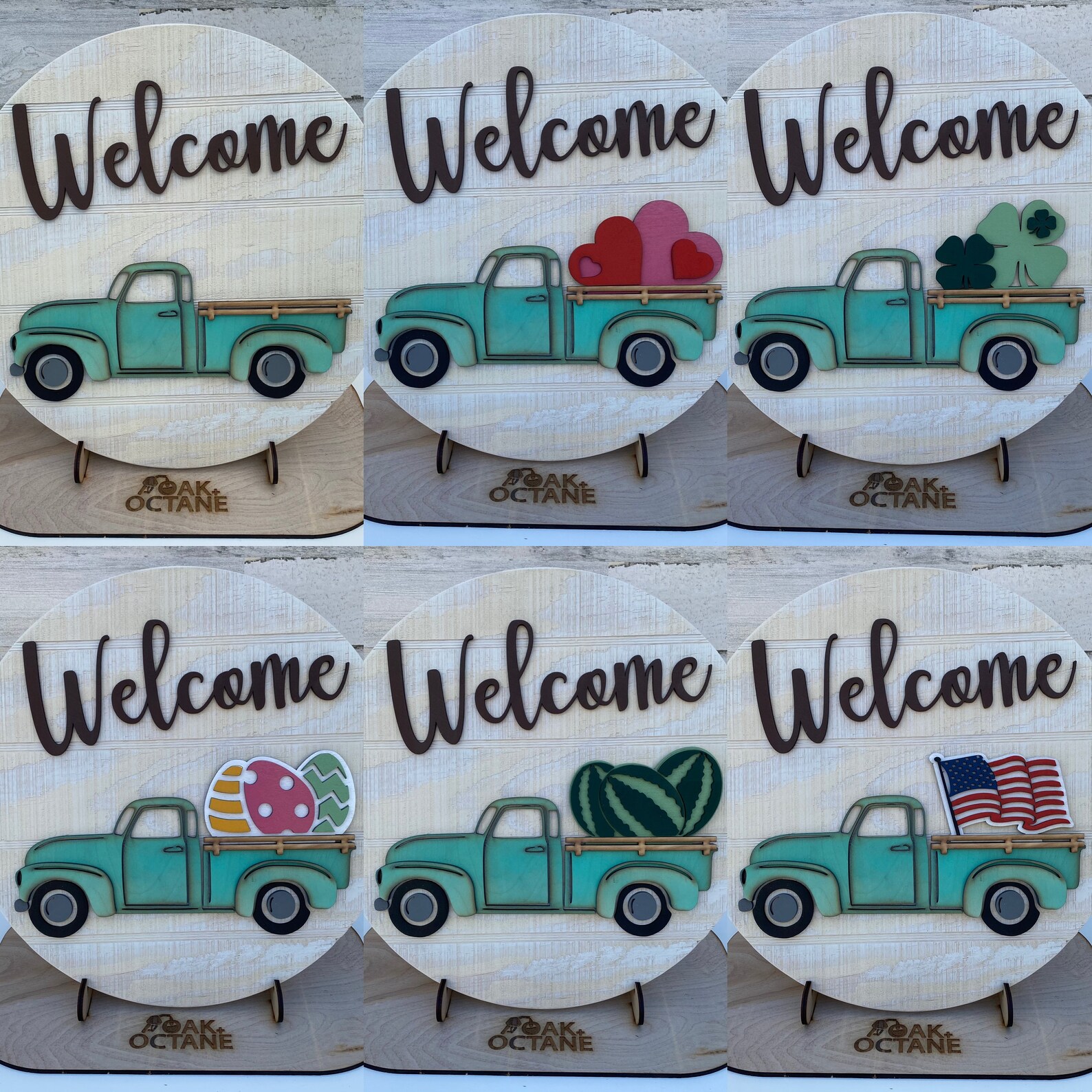 Interchangeable Welcome Truck With Set of Eight Attachments - Etsy