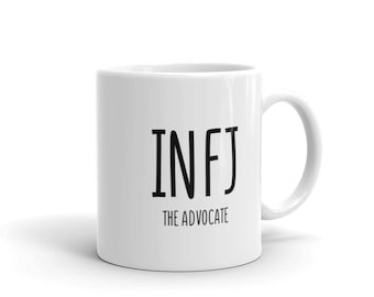 INFP Mug | Witty Coffee Mugs | INFJ | Myers–briggs | Personality Types ...