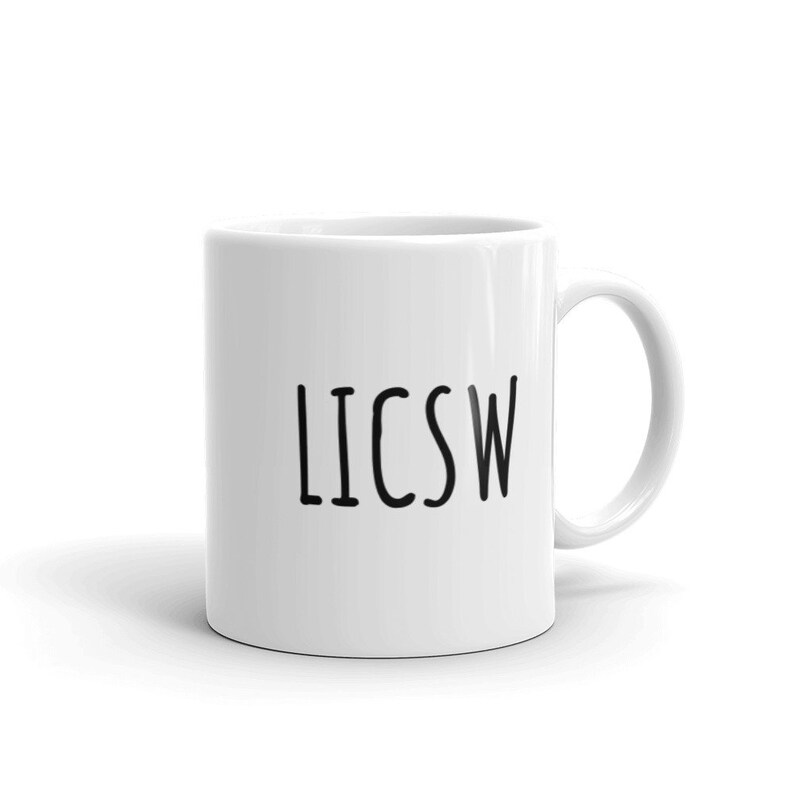 LICSW Mug | Licensed Independent Clinical Social Worker Clinician ...