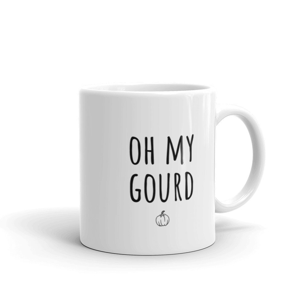 Oh My Gourd Mug Witty Coffee Mugs Fall Autumn Pumpkin Spice Latte PSL ...