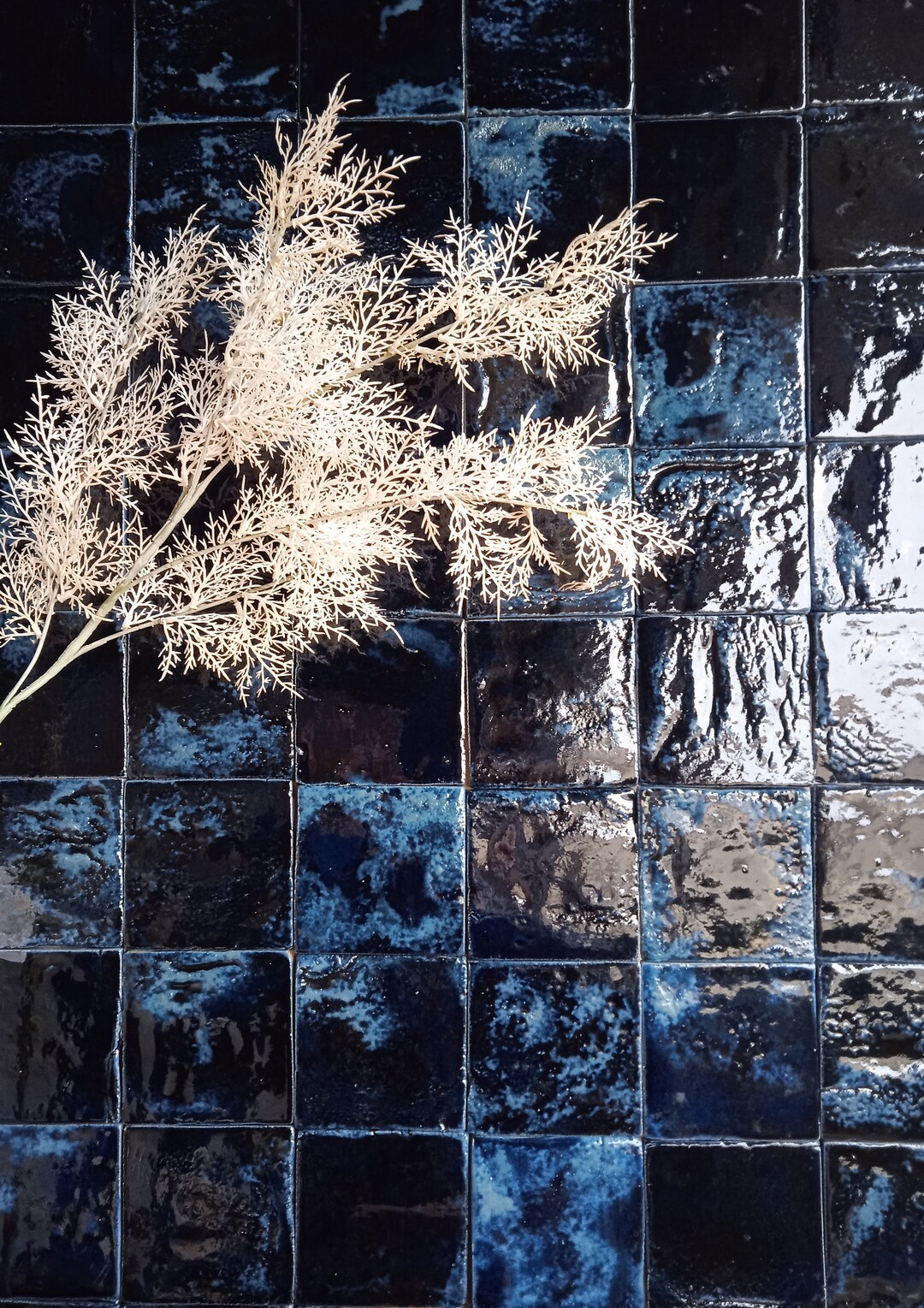 Handmade Glazed Tile 10x 10 Cm - Pack 25 Tiles - Etsy