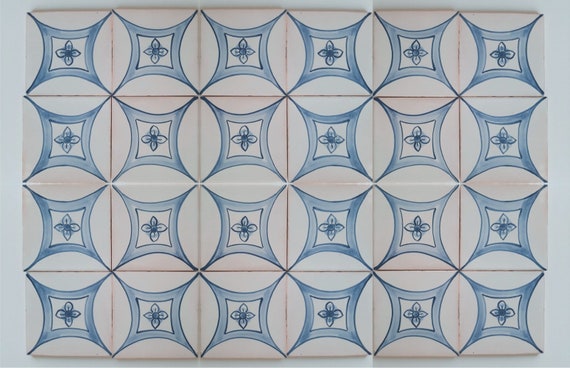 Portuguese Tiles Backsplash Hand Painted Tiles Decorative - Etsy