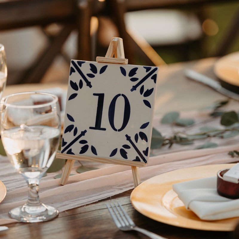Spanish Table Number - Etsy