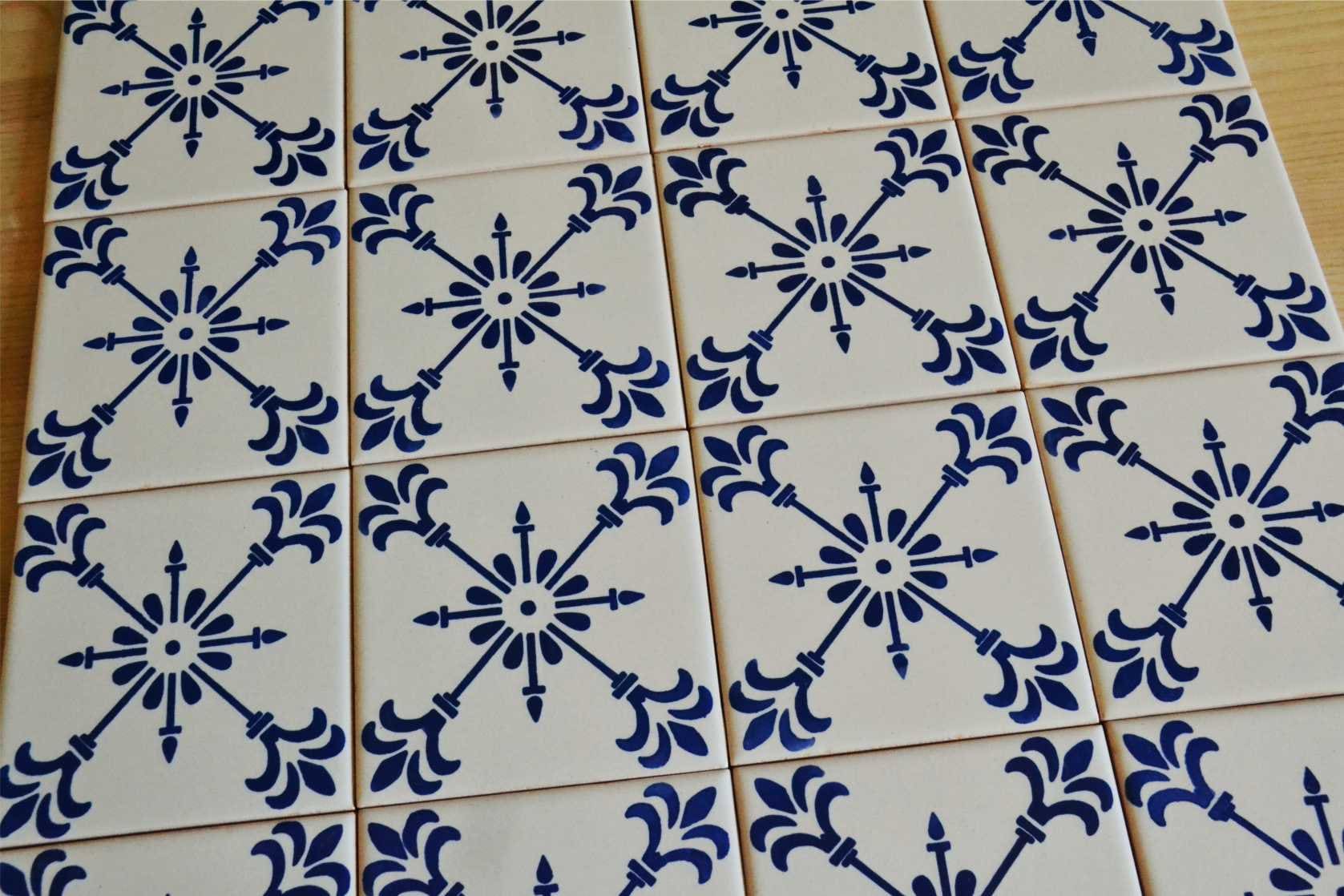 Portuguese Tiles Handpainted Wall Decor Kitchen Backsplash - Etsy