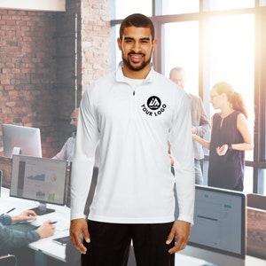 Custom Quarter Zip Windbreaker Zip up Lightweight Performance Full ...