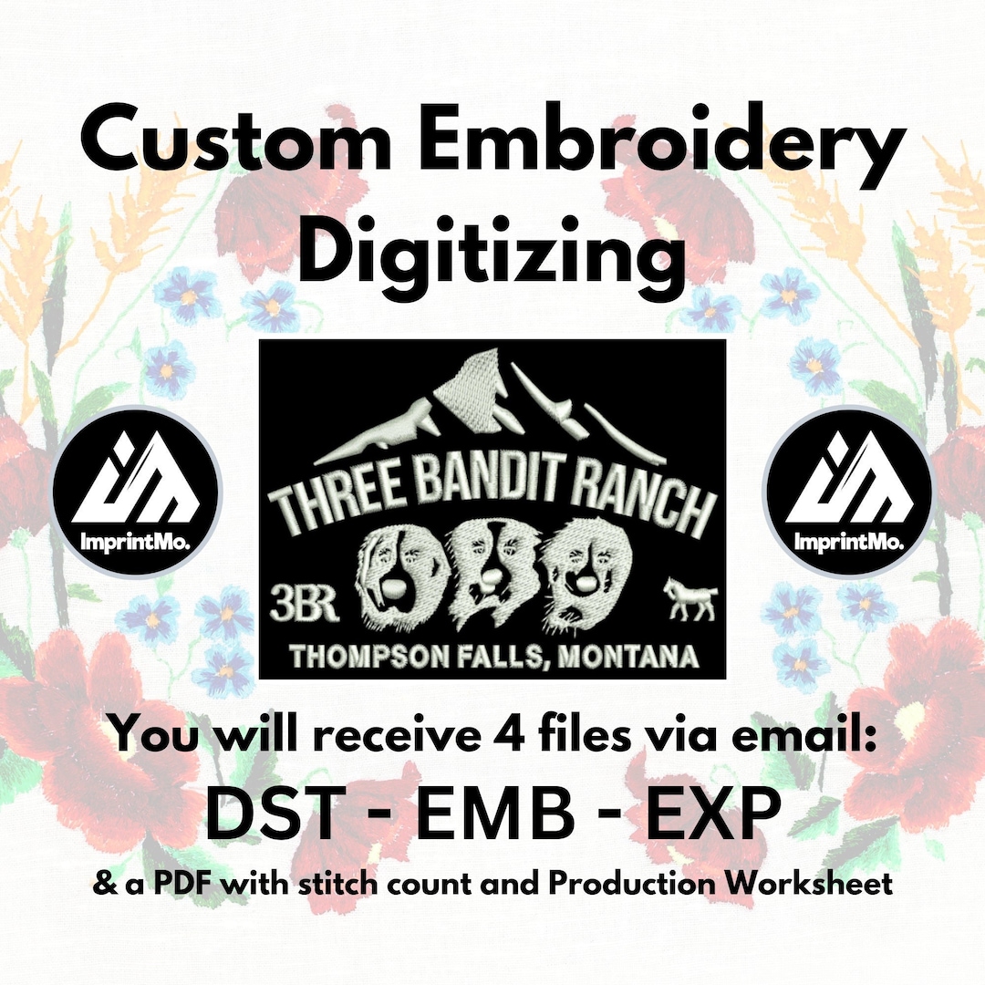 Custom Embroidery Digitizing Logo Digitizing, Embroidery Digitizing ...