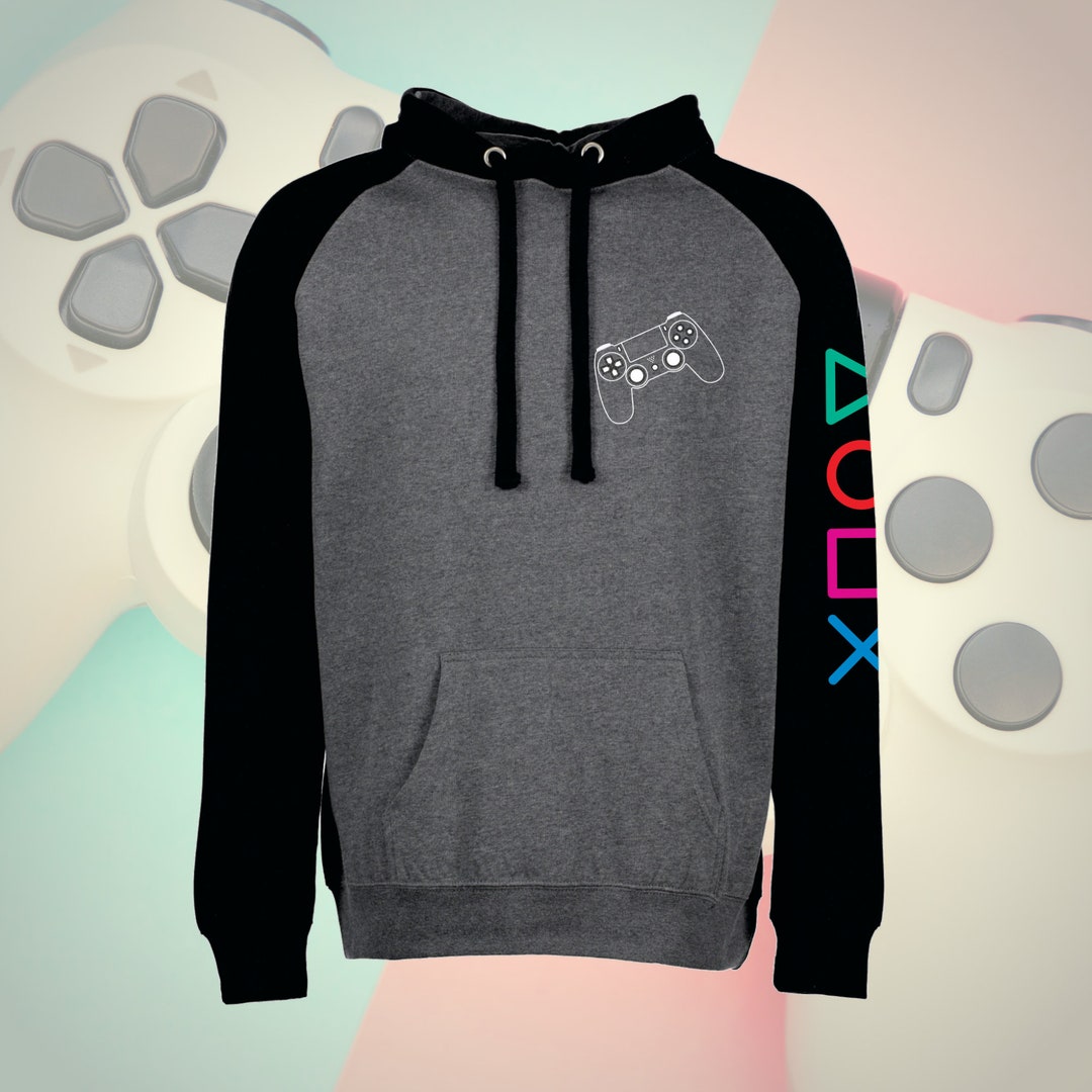 Esports Sleeve Print Hoody, Pullover Playstation, Xbox Hoodie - Etsy