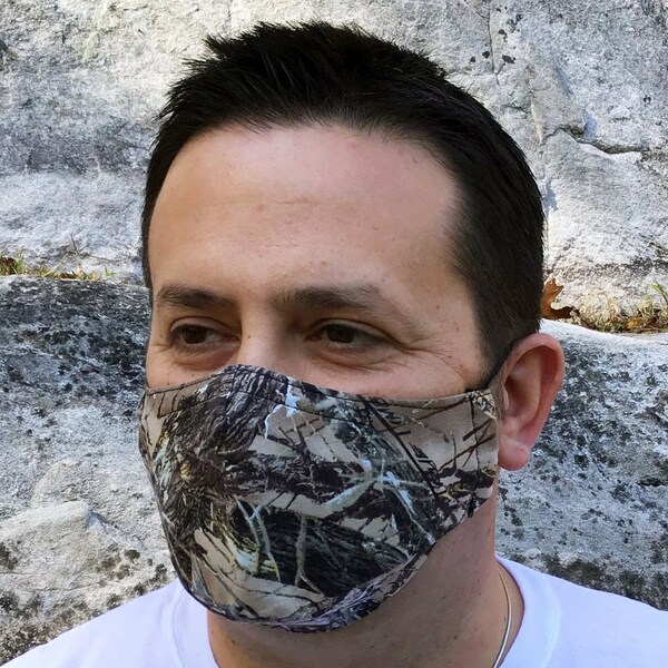 Men's Face Mask Black Face Mask for Men Premium Polypropylene Filter ...