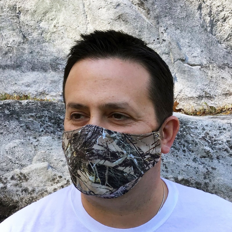 Camo Face Mask - Etsy