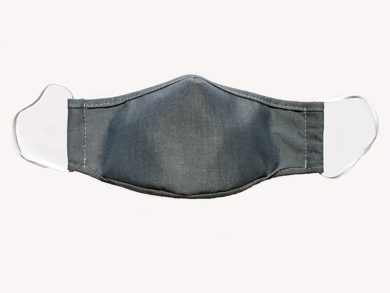 Denim Face Mask for Women Chambray Blue Premium | Triple Layer ...