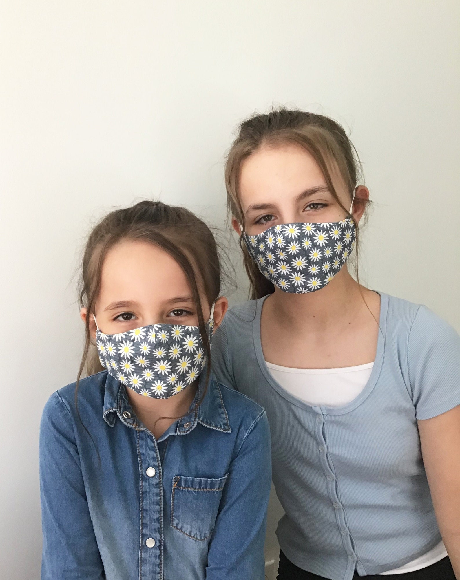 Daisy Kids Face Mask | Daisy Flower Face Mask | Child Face Mask ...
