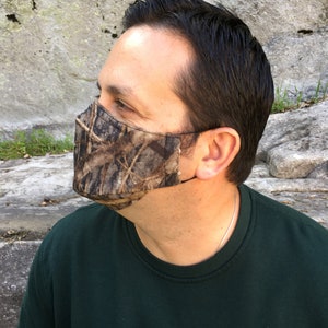 Camo Face Mask for Men, Realtree Camo Face Mask, True Timber Face Mask ...