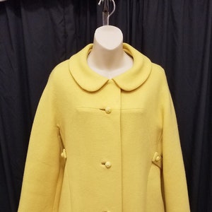 Vintage 1950's Jack Bloom California Sunshine Yellow Thick Knitted ...