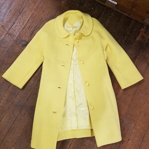 Vintage 1950's Jack Bloom California Sunshine Yellow Thick Knitted ...