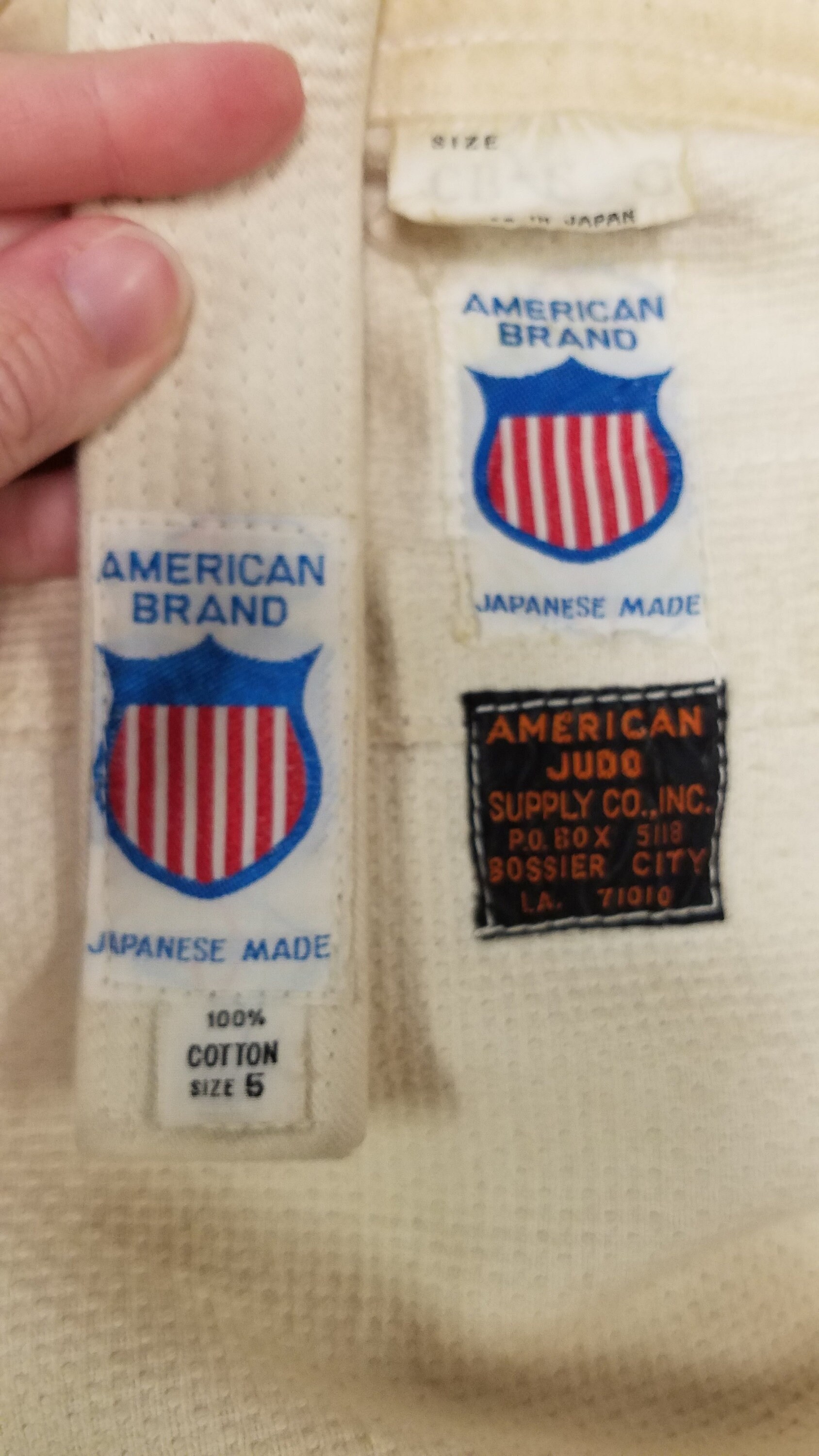 Vtg 1970's American Brand Judo Off-white Cotton Karate - Etsy