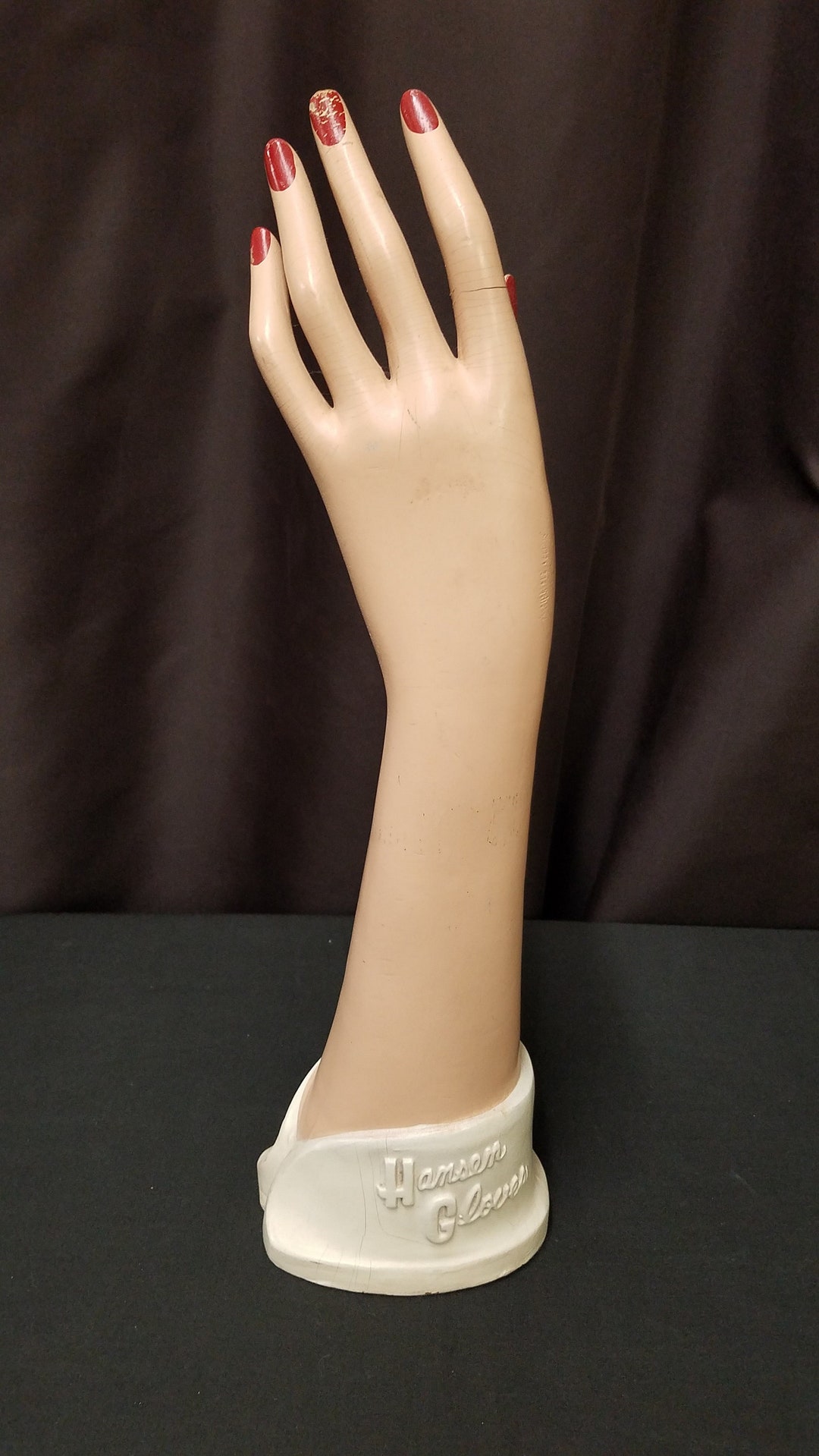 Vintage Art Deco Plaster of Paris Hand Mannequin Gloves Store - Etsy