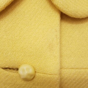 Vintage 1950's Jack Bloom California Sunshine Yellow Thick Knitted ...