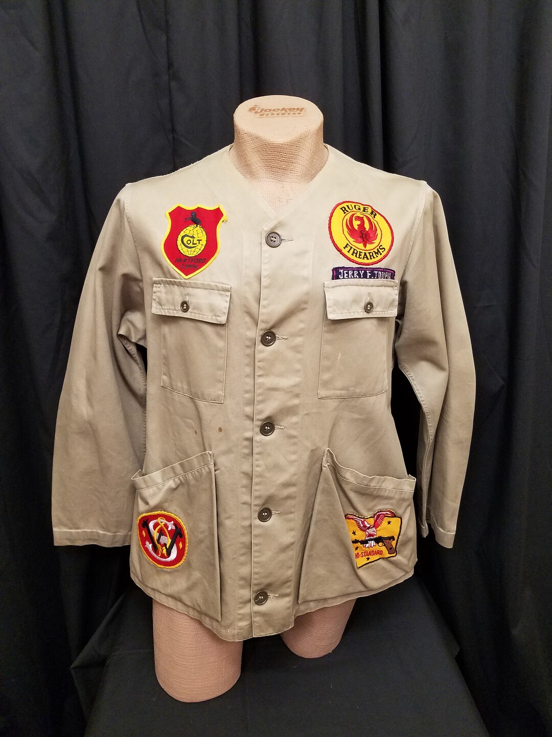 Vtg 60s 10-X America's Finest Sport Clothing Jacket Button Down Shirt W ...