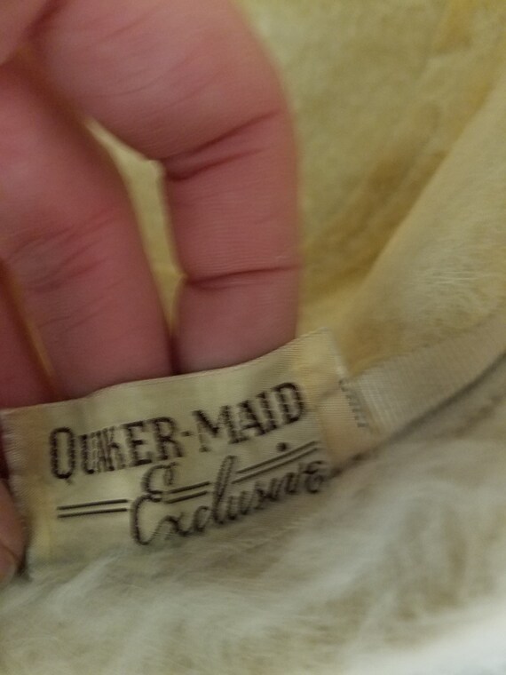 Vintage 1950s Quaker Maid Exclusive Designer Ivory Fa… - Gem