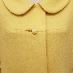 Vintage 1950's Jack Bloom California Sunshine Yellow Thick Knitted ...