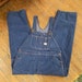 Vintage 1950s JC Penny Pay Day Dark Blue Denim Bib Overalls, Dungarees ...