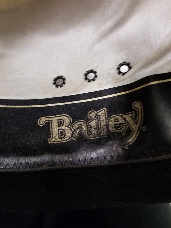 Vtg 1970s Bailey Colt Black 100% Wool Rancher Cowboy … - Gem