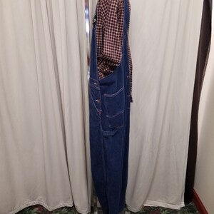 Vintage 1950s JC Penny Pay Day Dark Blue Denim Bib Overalls, Dungarees ...