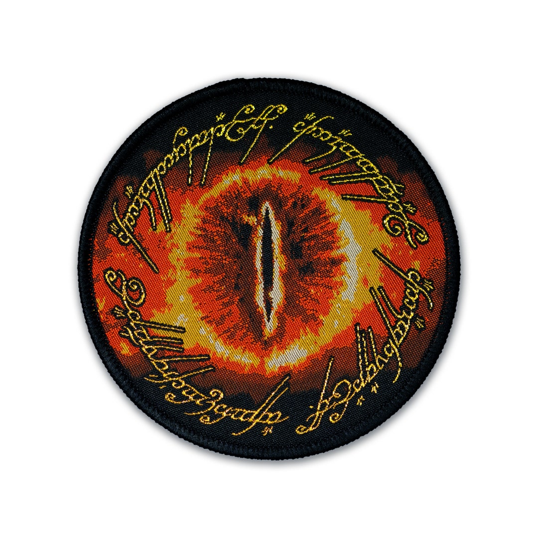 Patch de tecido Olho de Sauron - Etsy Portugal