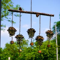 Squirrel Wind Chime, Squirrel Chime, Squirrel Outdoor Decor - Etsy