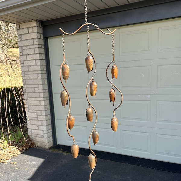 Spiral Wind Chimes - Etsy