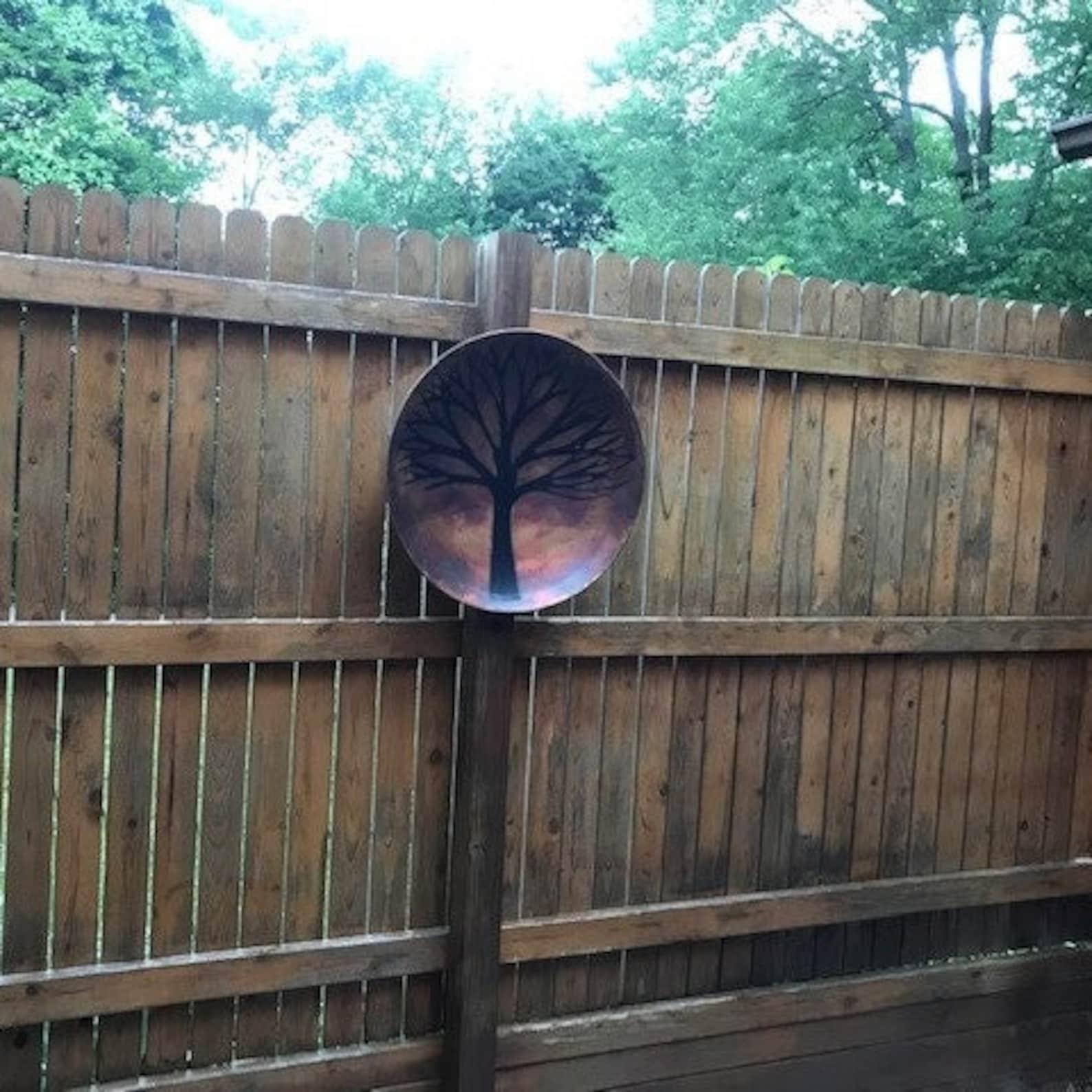 Tree Wall Decor Disc Tree Art Wall Hanging Home Decor - Etsy