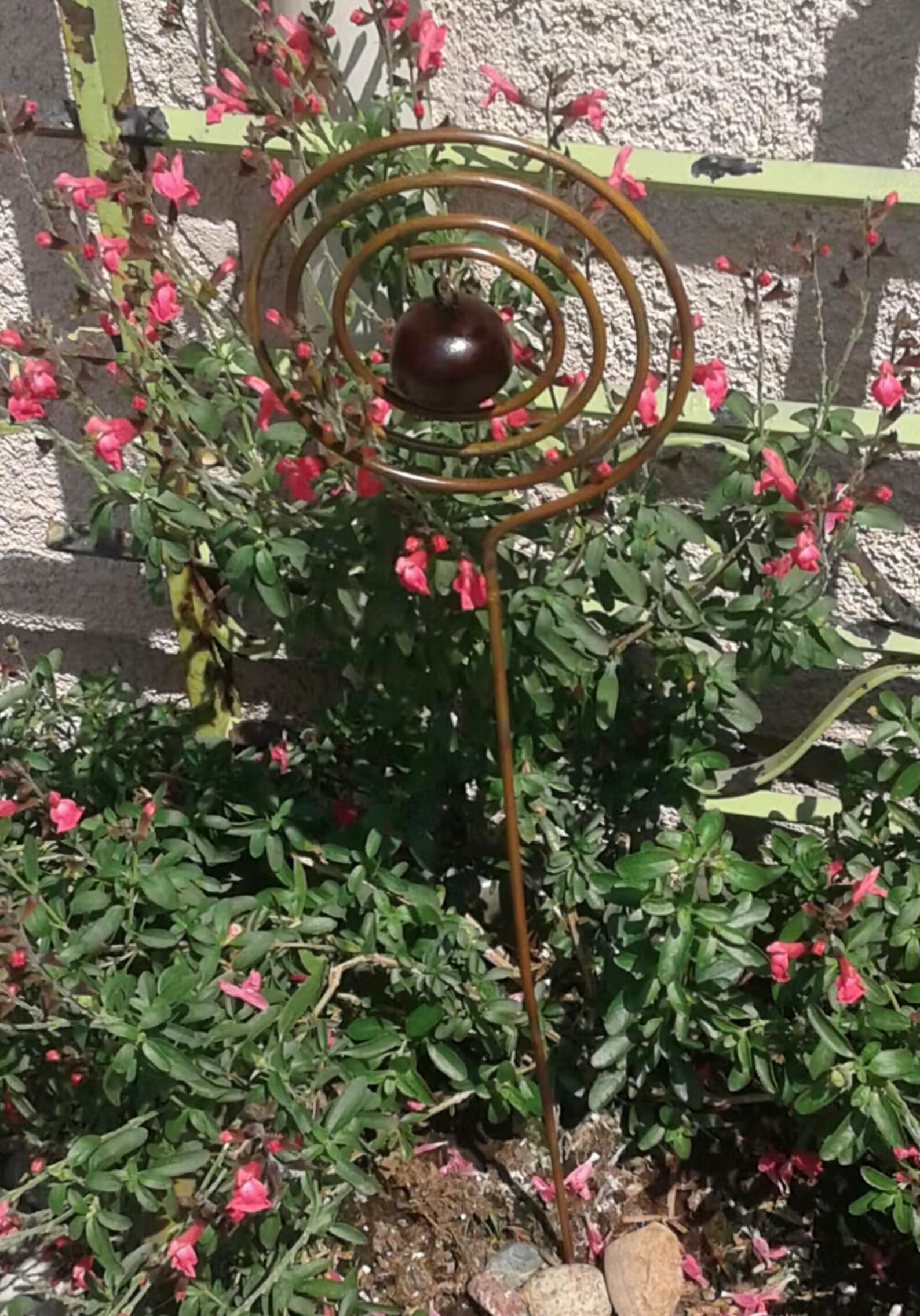 Circle Tinker Bell Garden Stake Rain Gauge Garden Decor - Etsy