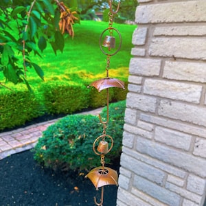 Umbrella Rain Chain | Gifte-for Boho Home | Gift-decorate-arts | Deco ...