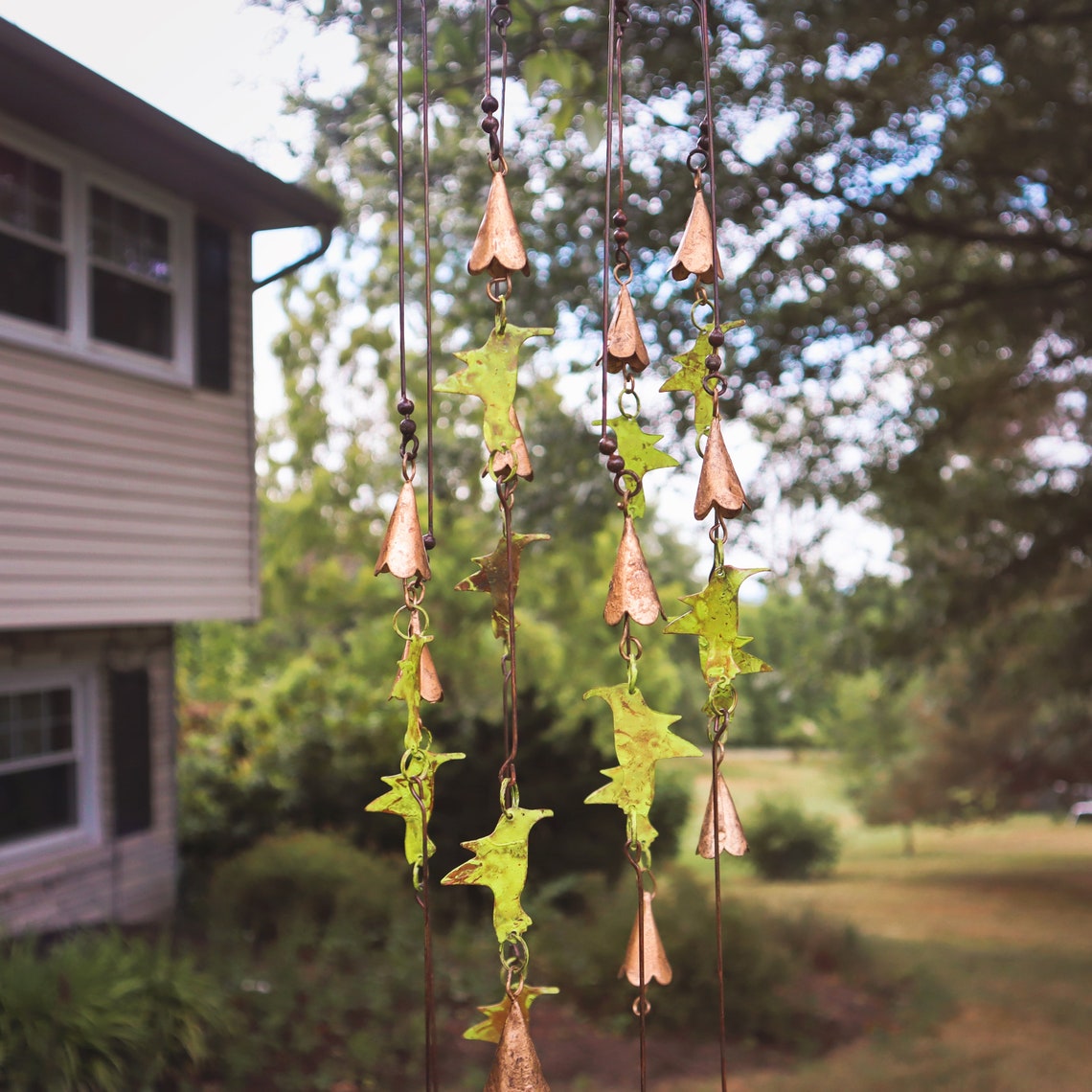 Hummingbirds With Bells Mobile Wind Chime Outdoor Chimes - Etsy