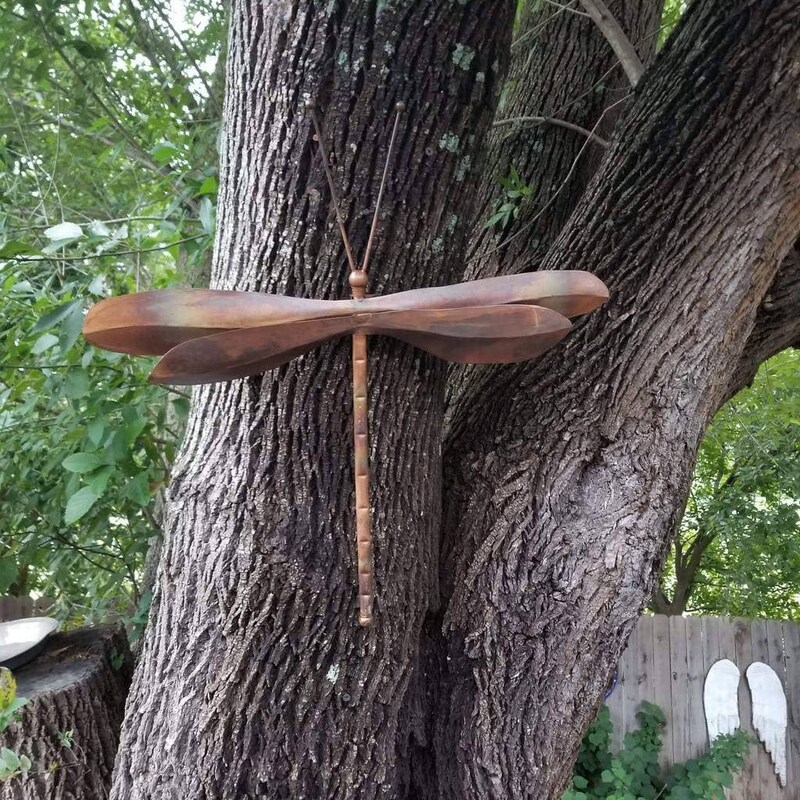 Dragonfly Wood Carving - Etsy